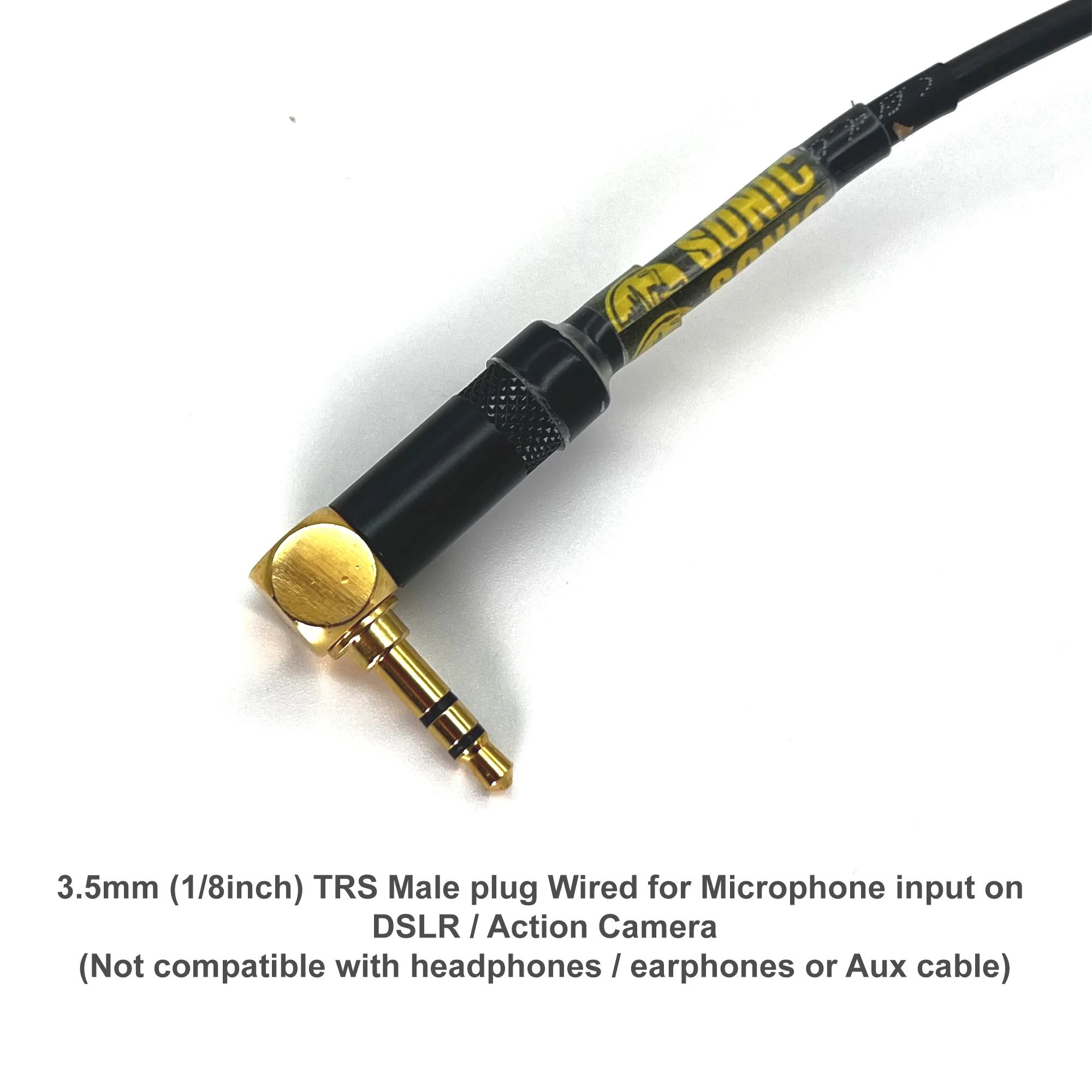 Sonic Plumber SC3 3.5mm TRRS Female to TRS Male Microphone Adapter