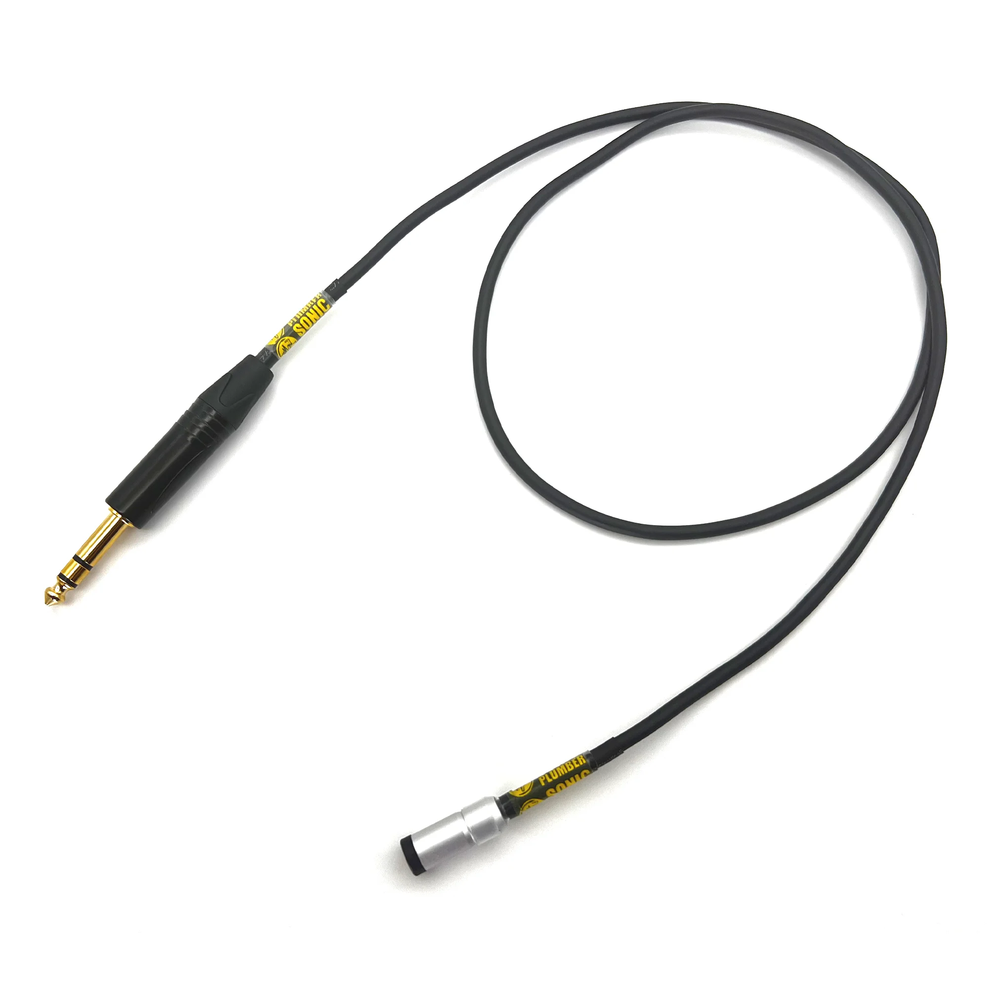 Sonic Plumber 6.35mm (1/4") TRS to 3.5mm (1/8") TRRS headphone adapter
